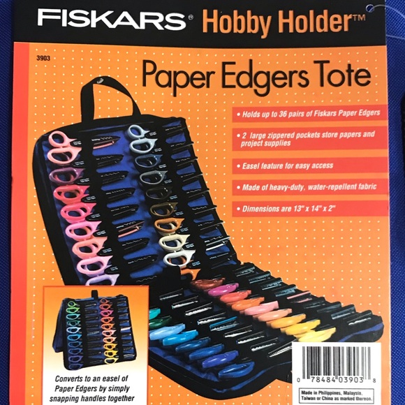 Fiskars | Bags | Fiskars Hobby Holder Paper Edgers Scissors ...